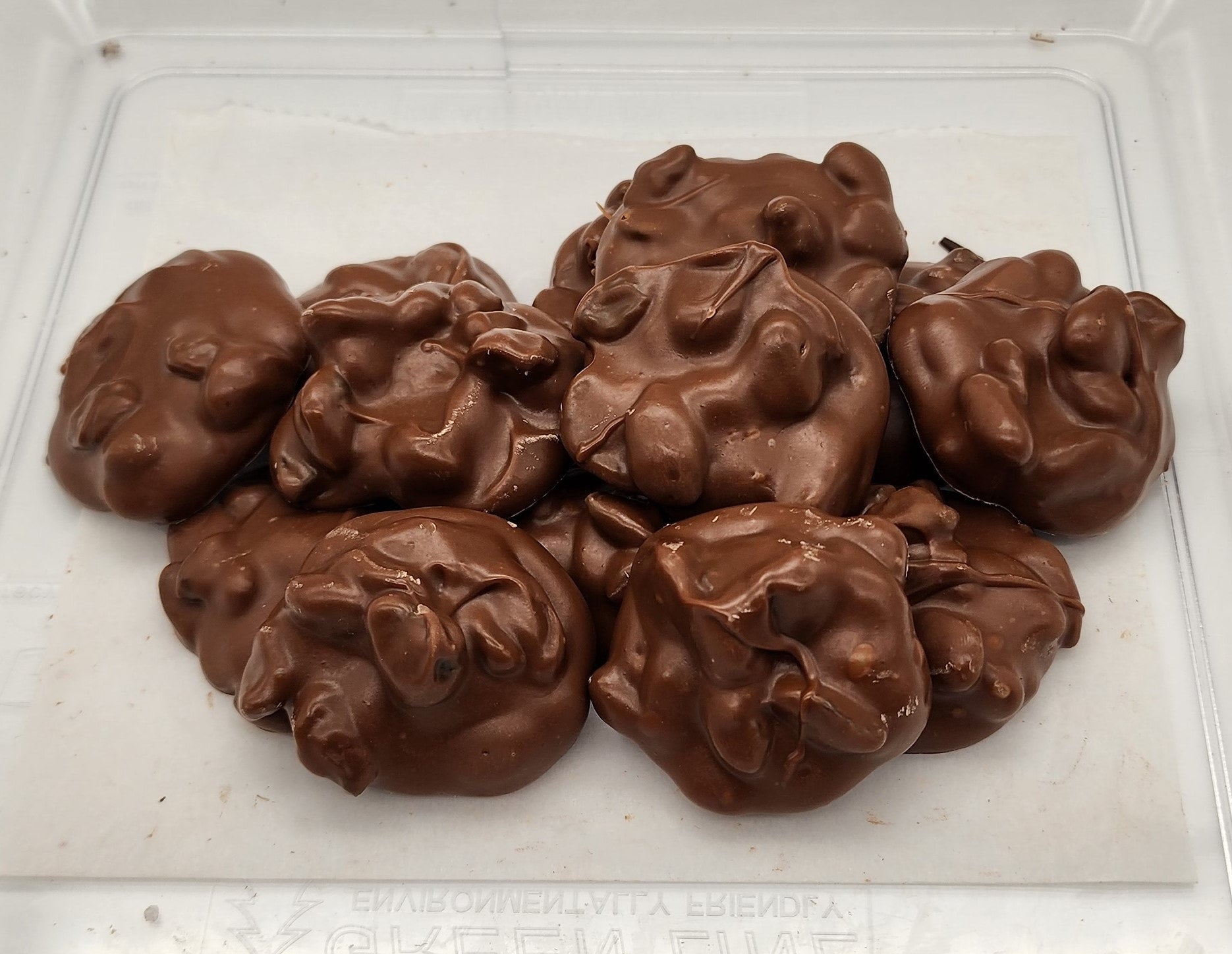 Raisin Cluster Milk Chocolate (GF) | Jenny's Sweets and More "Spreading ...