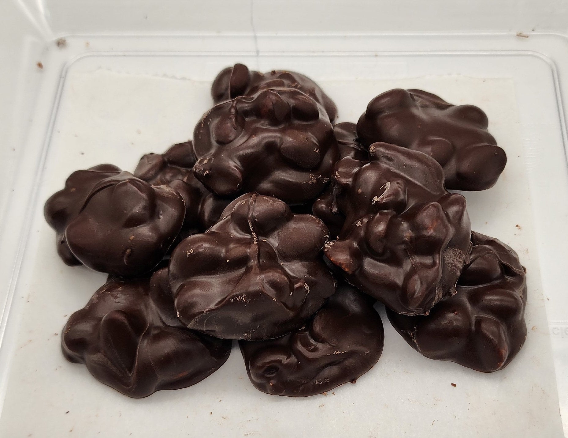 Peanut Cluster Dark Chocolate (GF) | Jenny's Sweets and More "Seriously ...
